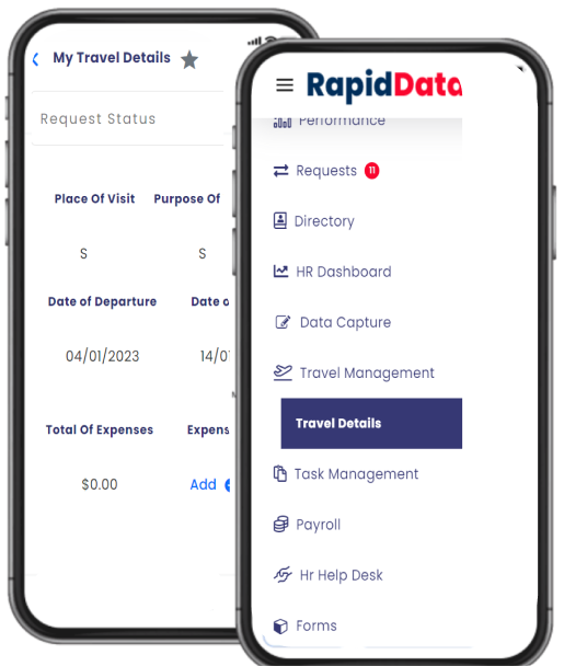 Travel Management Software | HR Software - RapidHR